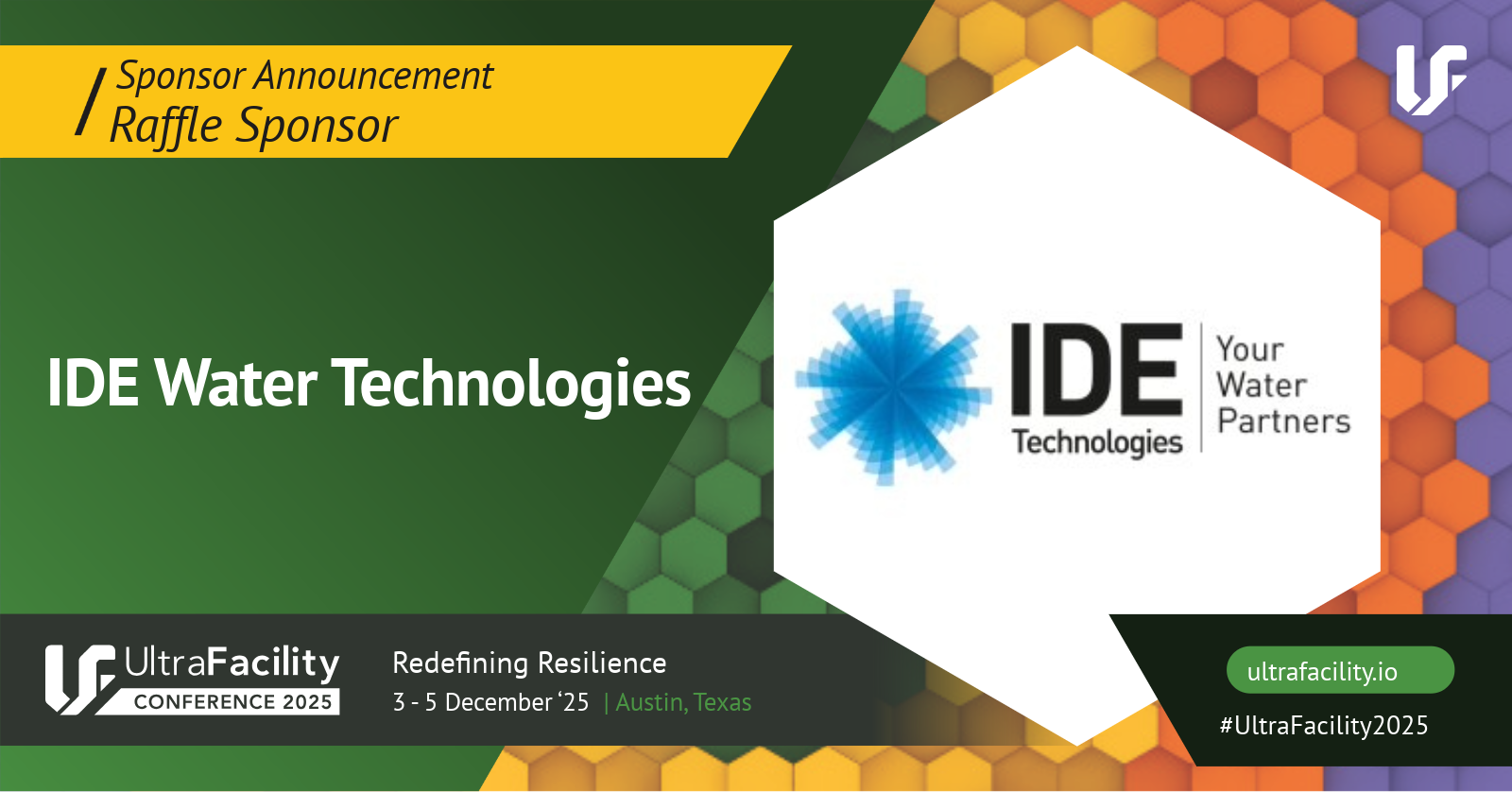 UltraFacility 2025 | 3 - 5 de diciembre | IDE Tech